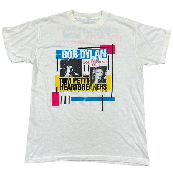 Anvil | Shirts | Vintage 986 Bob Dylan And Tom Petty True Confessions ...